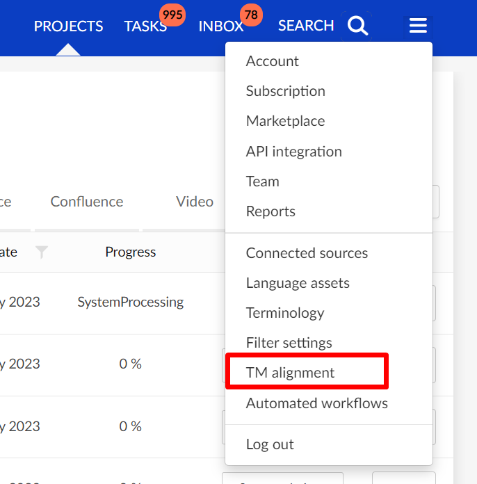 How to use the TM alignment tool in TextUnited – Text United